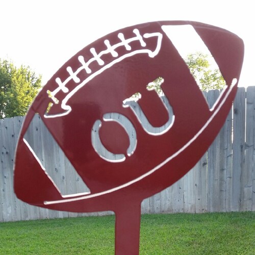 Yard Stake 36 Oklahoma University Sooners OU - Etsy