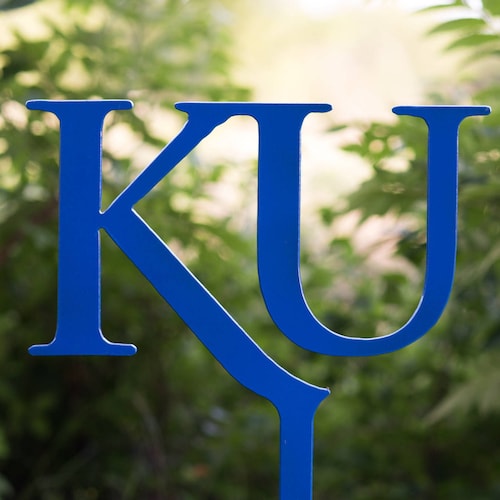 Kansas University Jayhawks KU Garden Decor Outdoor - Etsy