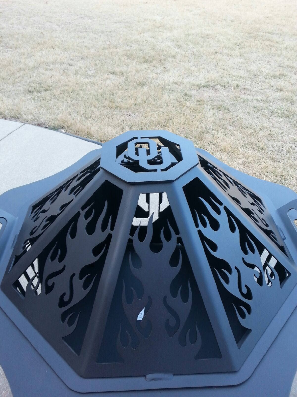Oklahoma University Fire Pit Sooners OU Anniversary - Etsy UK