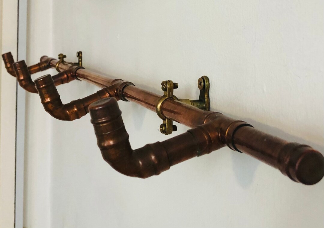 Copper Coat Hanger - Etsy