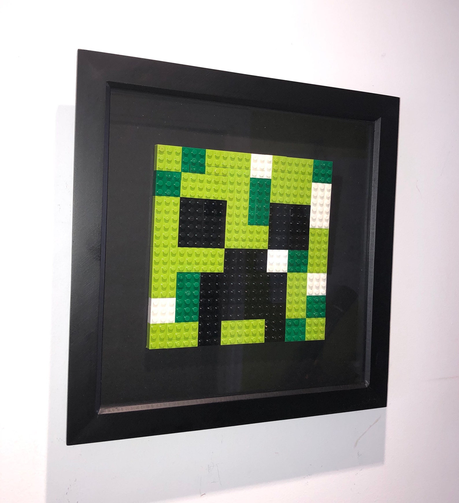 Minecraft Brick block art mosaic | Etsy