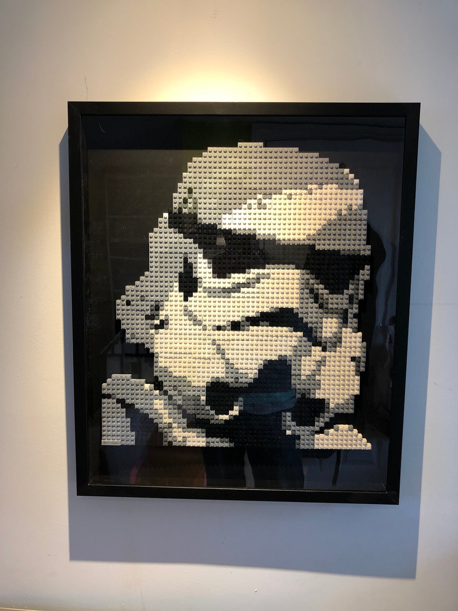 Starwars Stormtrooper Mosaic Brick Block Wall Art - Etsy