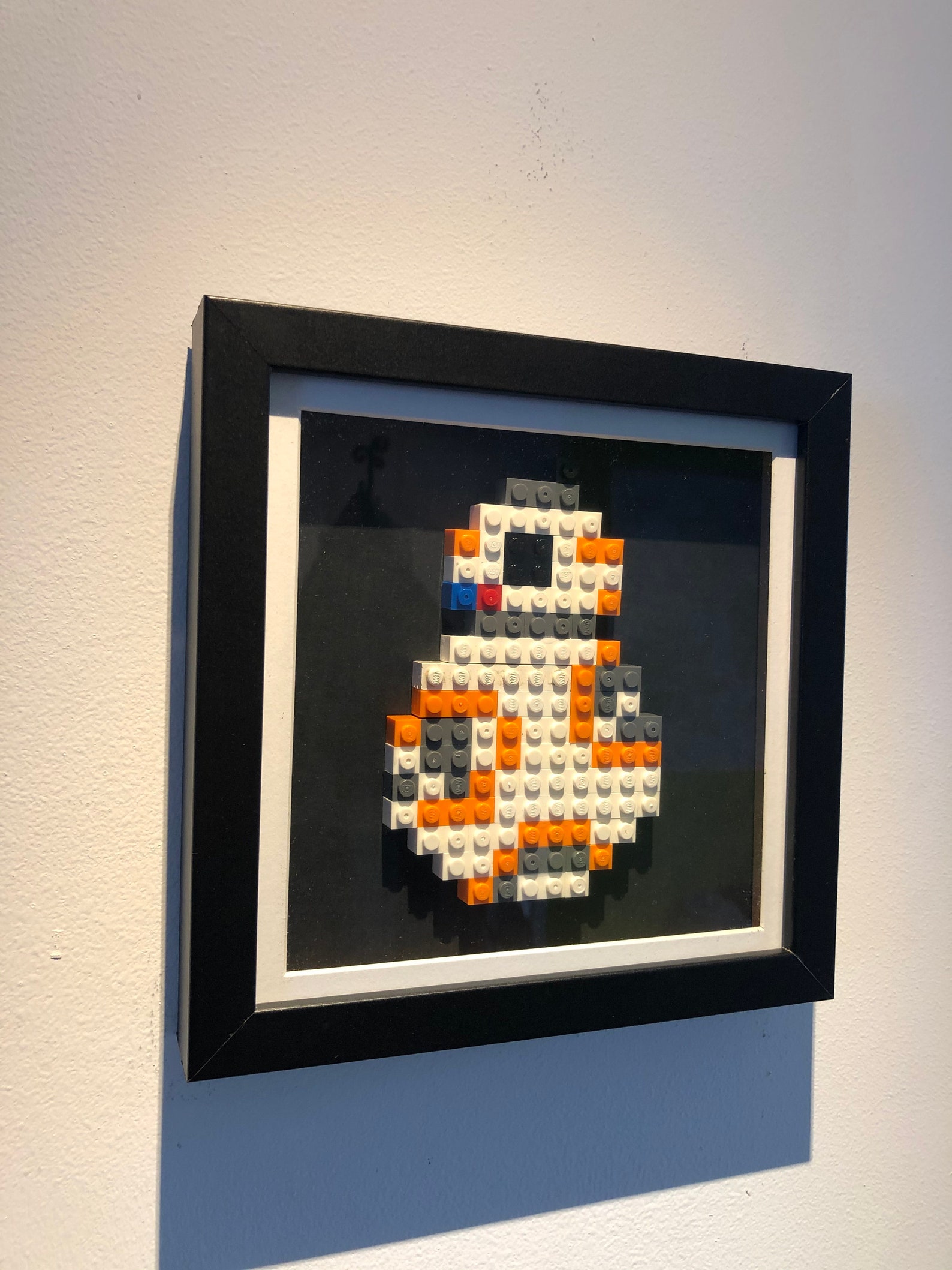 Starwars Bb8 Brick Block Fan Art Wall Art Mosaic Star Wars - Etsy