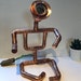 Copper Pipe Table Desk Lamp - Etsy