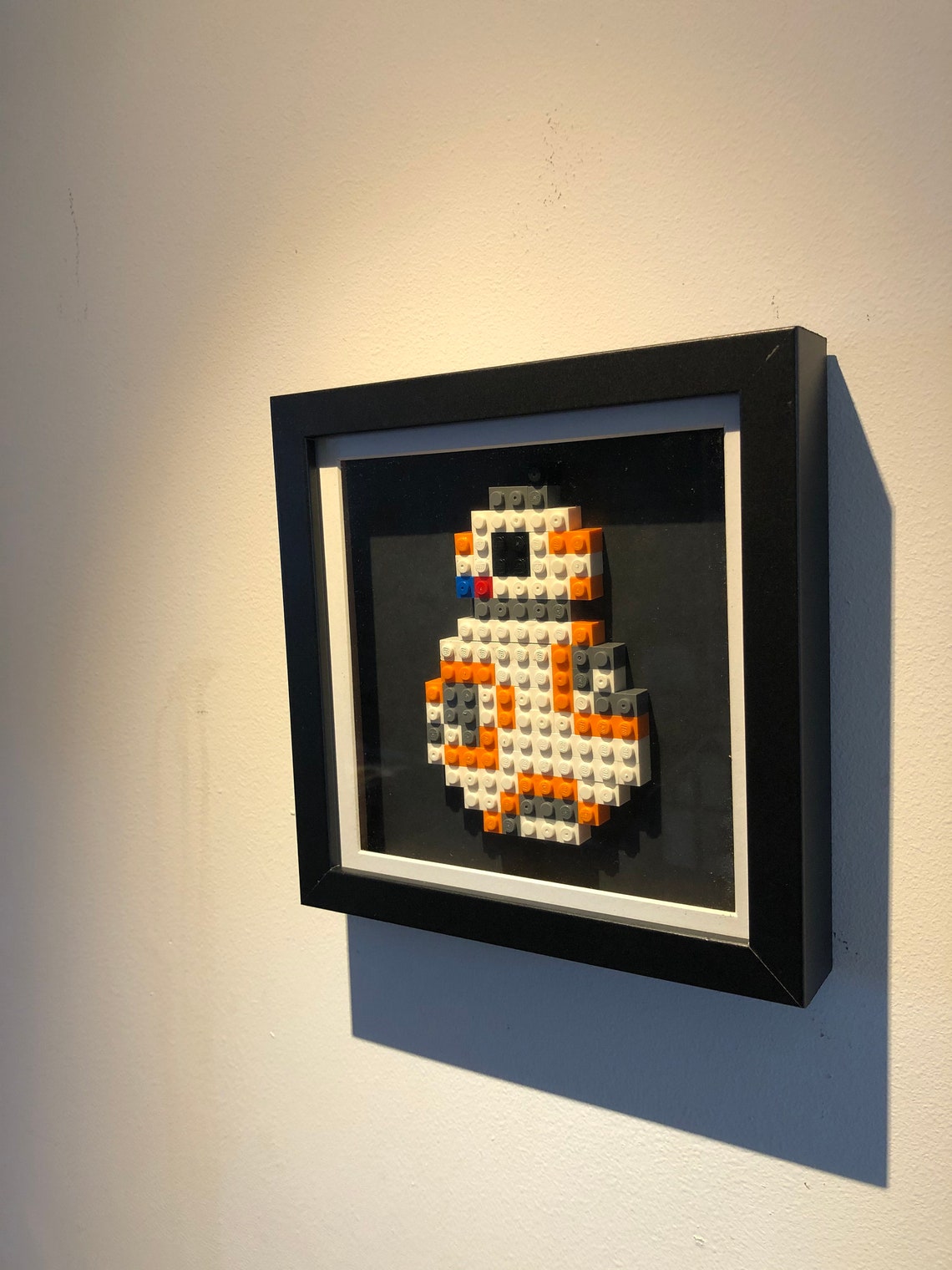 Starwars Bb8 Brick Block Fan Art Wall Art Mosaic Star Wars - Etsy