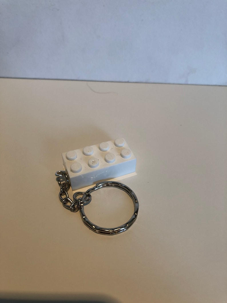 Brick Block Key Chain - Etsy UK
