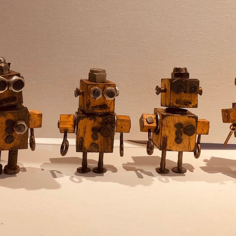 Nuts & Bolts Robot - Etsy UK