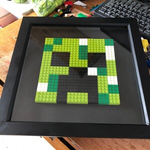 Minecraft Brick Block Art Mosaic - Etsy