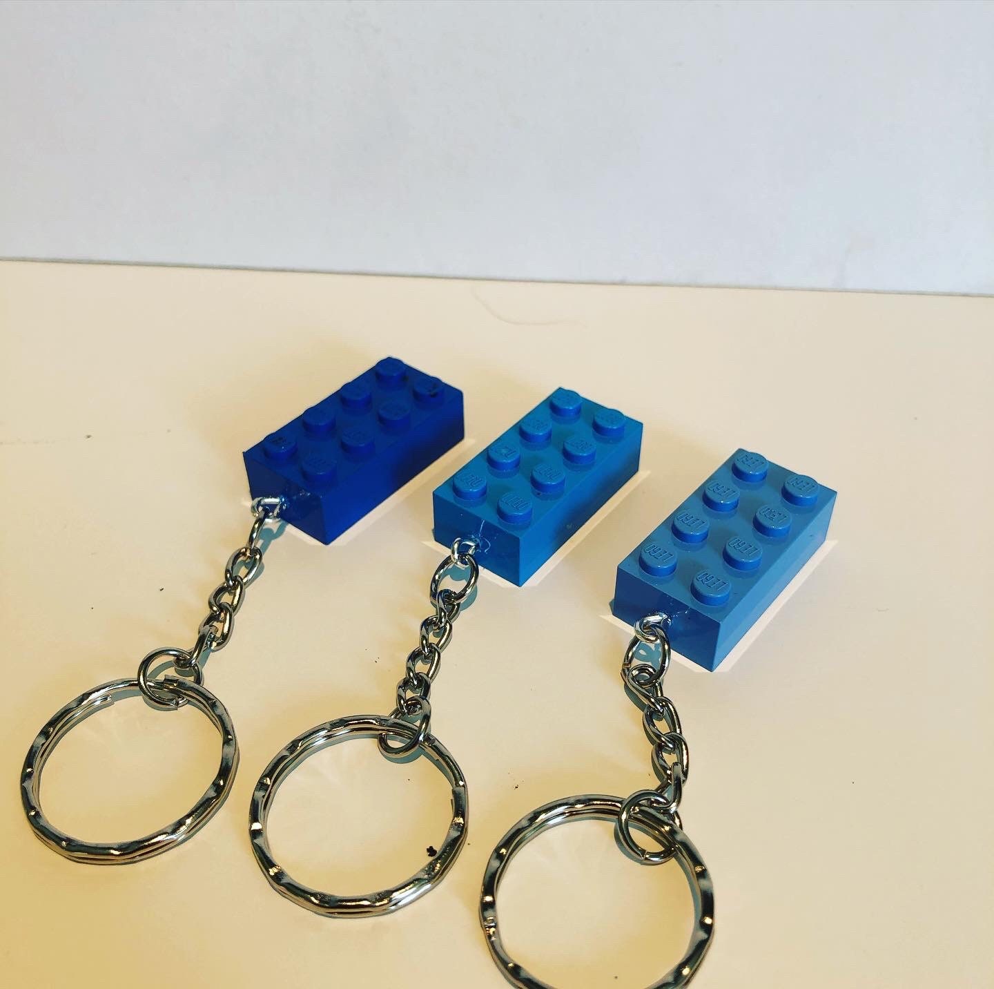 Brick Block Key Chain - Etsy UK