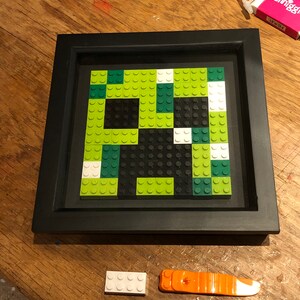 Minecraft Brick Block Art Mosaic - Etsy