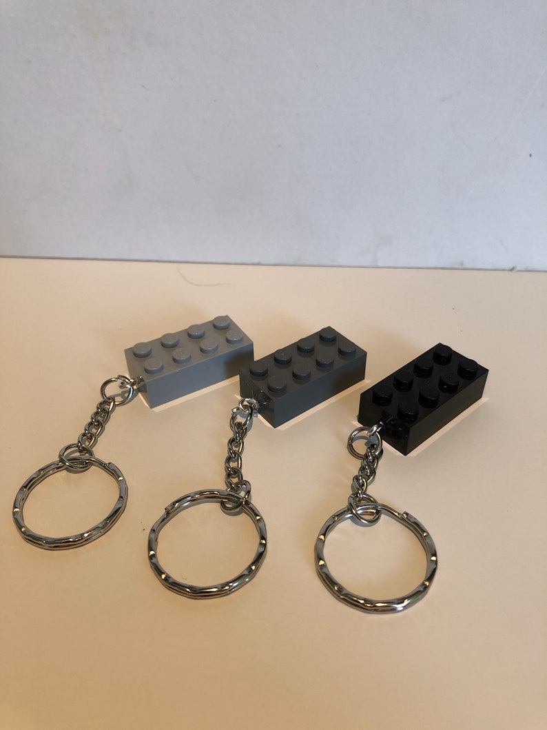 Brick Block Key Chain - Etsy UK