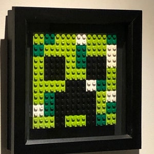 Minecraft Brick Block Art Mosaic - Etsy