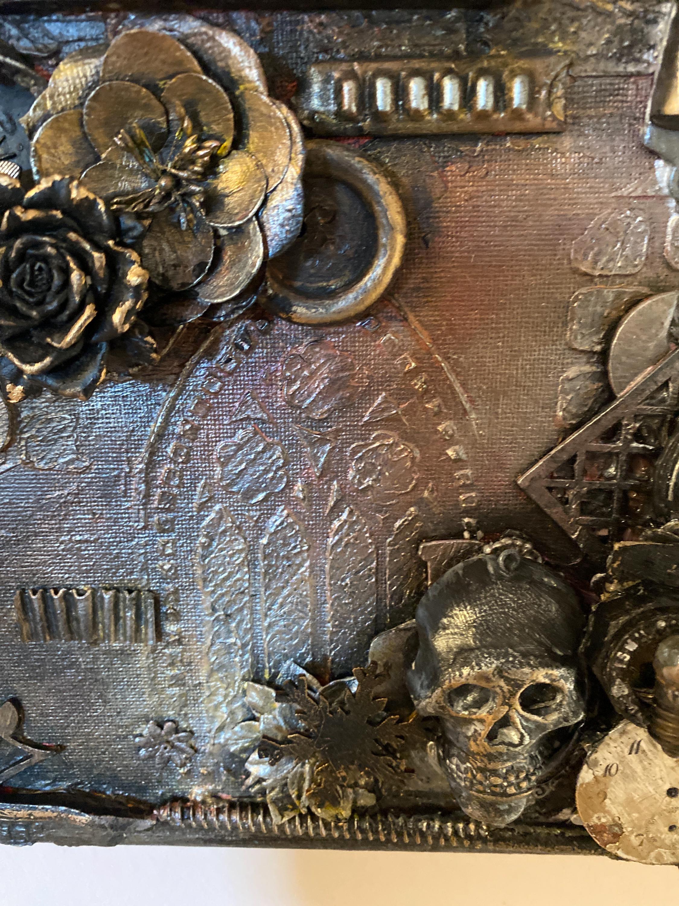 Steam Punk Mixed Media Collage Old Vintage Rustic Vision - Etsy