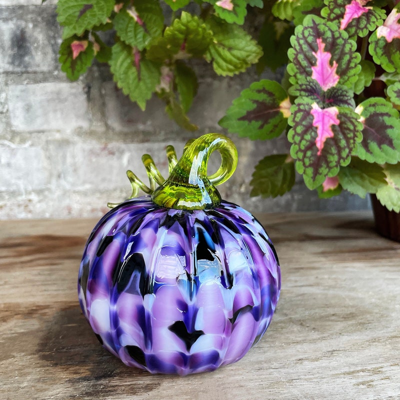 Blown Glass Pumpkins - Etsy