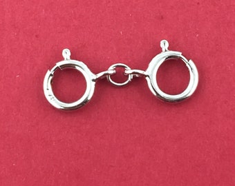 White Gold Chain Extender - Etsy