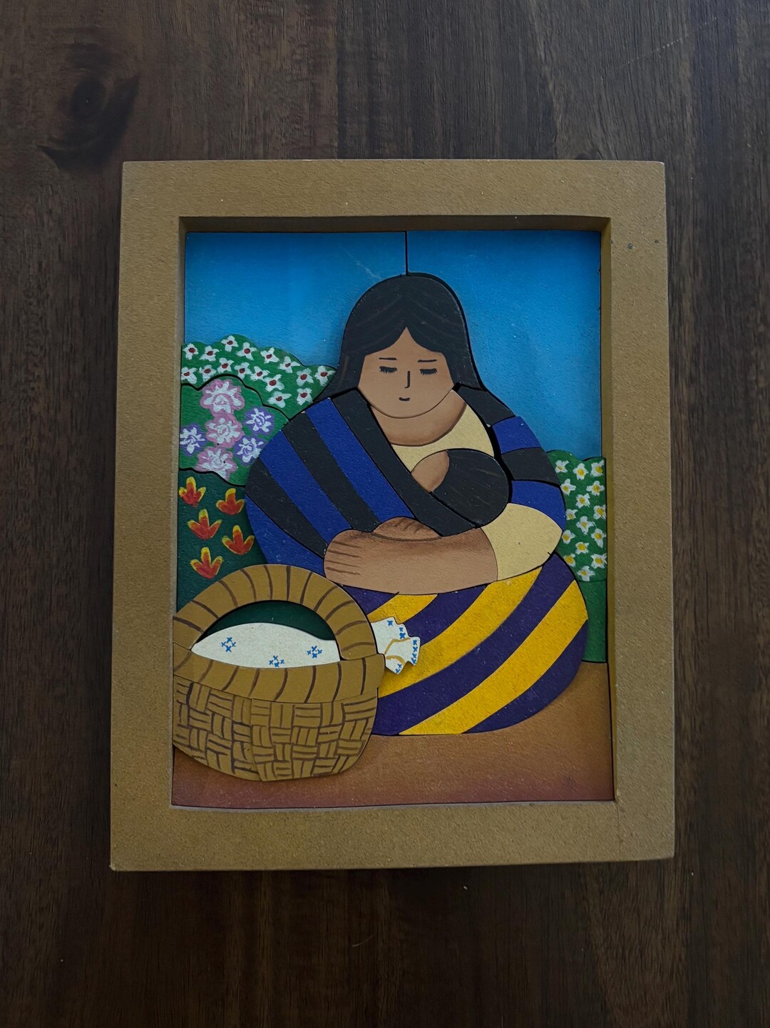 Quetzal Mexican Wooden Puzzle Frame - Etsy
