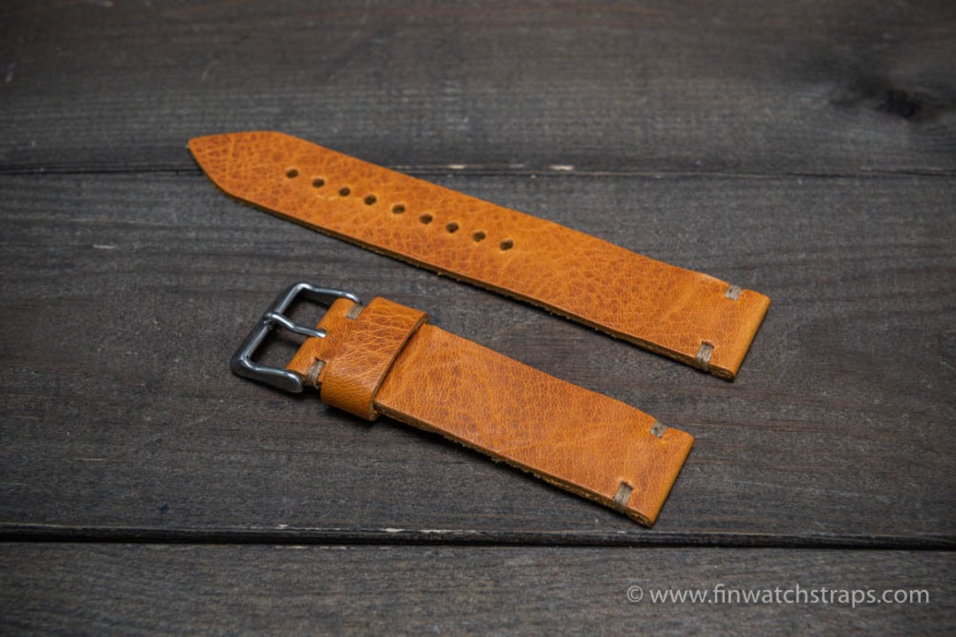 Watch Strap Badalassi Wax Italian Premium Pull-up Leather. Handmade in ...