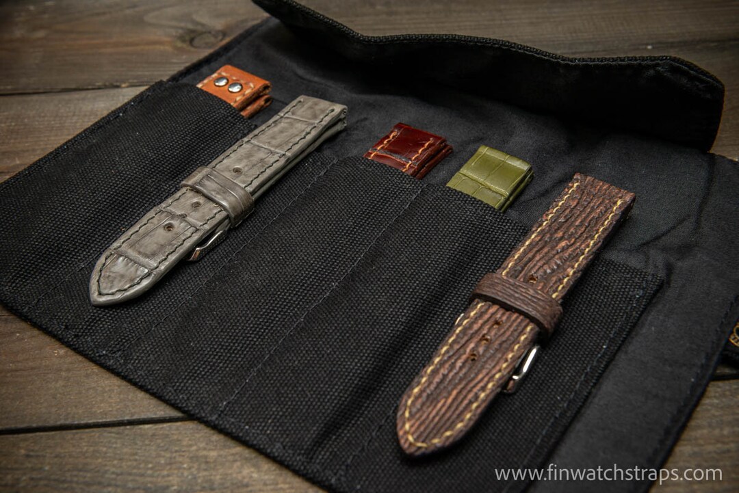 Canvas Watch Strap Storage Pouch Traveling Pouch for Watch - Etsy