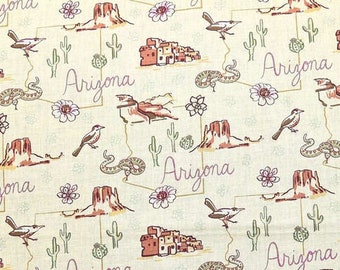 Arizona State Fabric | Etsy