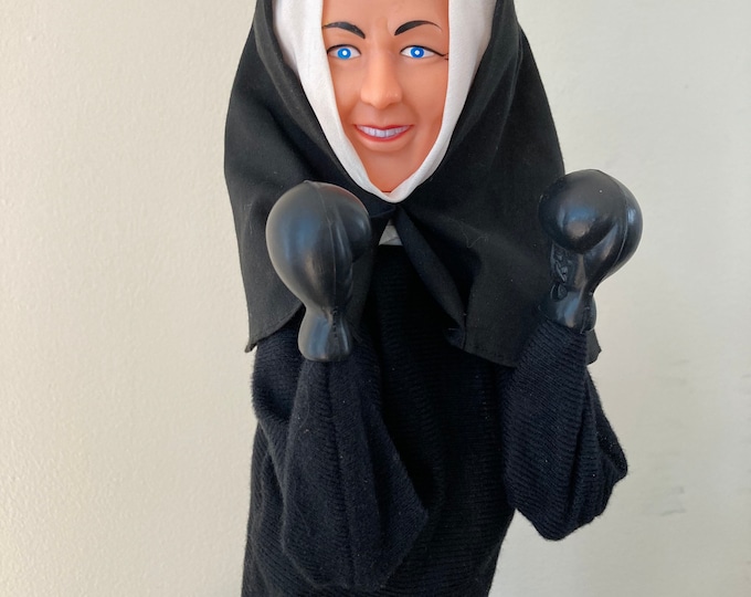 1989 Rojus Boxing Nun Puppet - Etsy