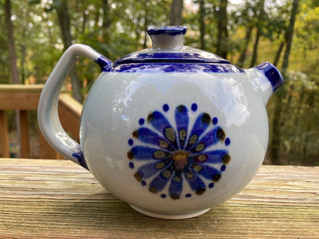 Ken Edwards El Palomar Guadalajara Teapot Signed - Etsy
