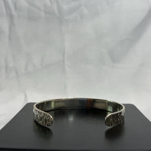 925 Sterling Silver & 14k Gold Carolyn Pollack MLP Textured Cuff ...