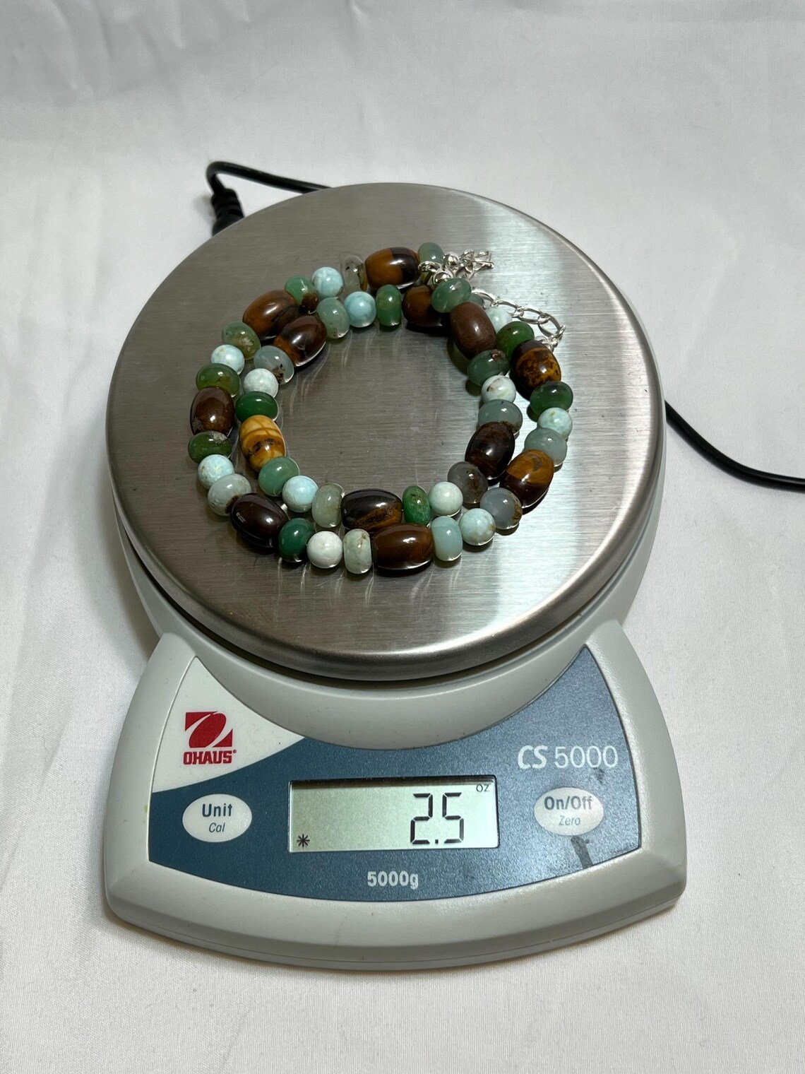 Jay King 925 Sterling Silver Bonded Chakra Worry Stone Pendant and ...