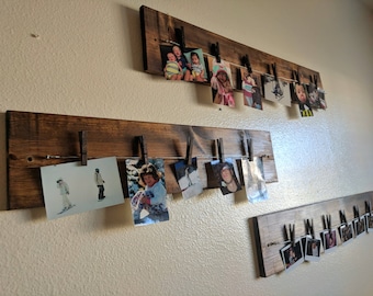 Clothespin frame | Etsy