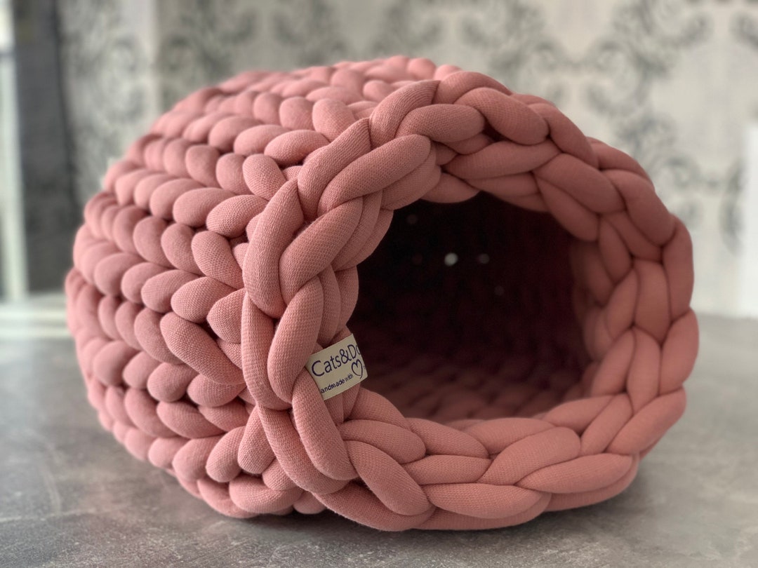Cat Cave ECO Cotton / Dog Cave / Cat House / Dog House / Cuddle Cave ...