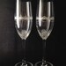 Personalised Mr and Mrs Henna Wedding Champagne Flutes Bride and Groom ...