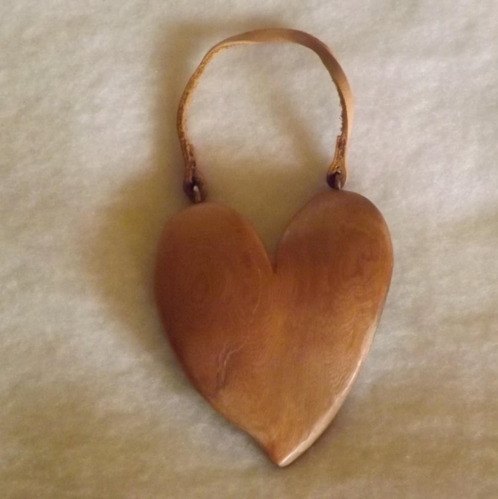 Heart Wood Heart heart ornament hanging heart love | Etsy