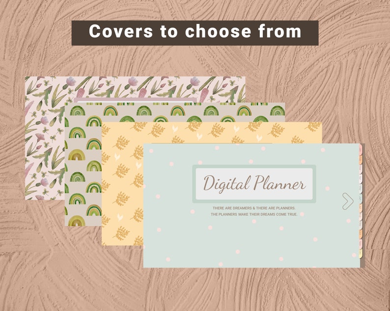 Google Slides / Powerpoint Digital Planner With Hyperlinks | Etsy