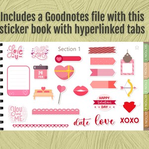 Full Year Holiday Digital Sticker Book, With Goodnotes File, 100 ...