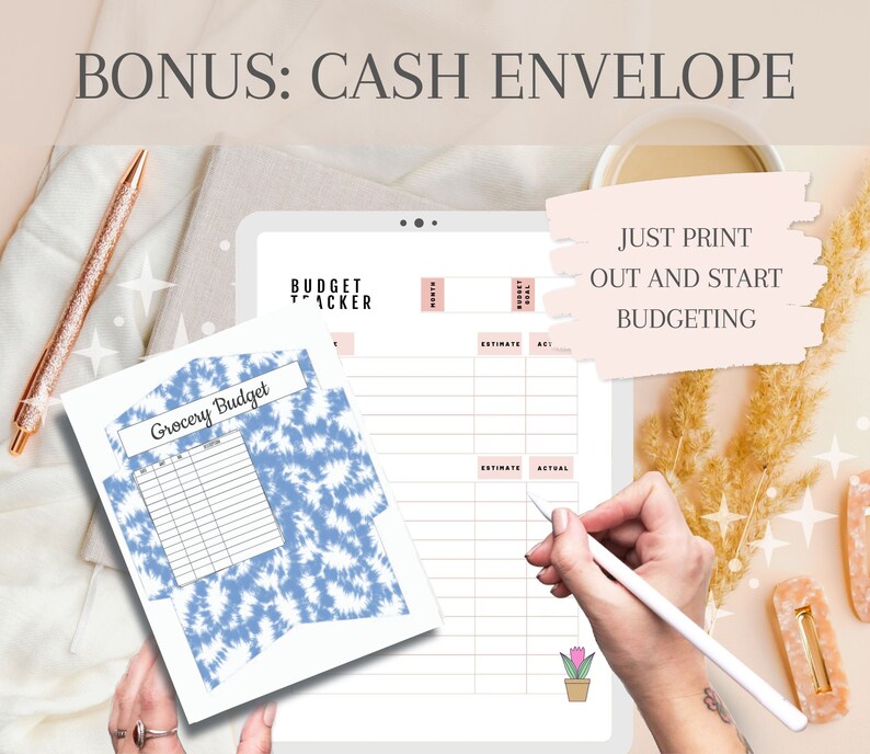 Budget Planner Printable Kit - Etsy