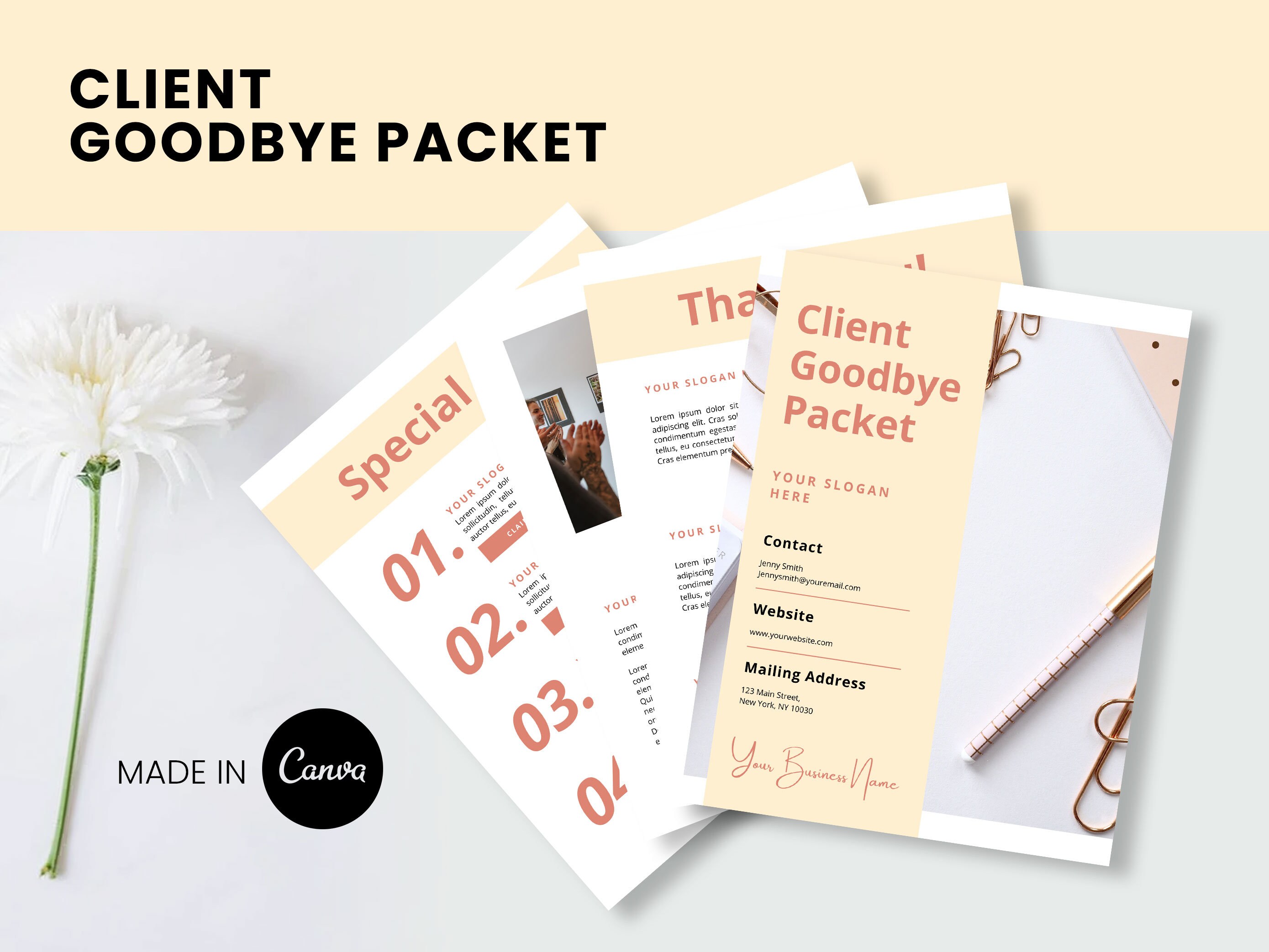 Client Goodbye Packet Client Offboarding Packet virtual | Etsy