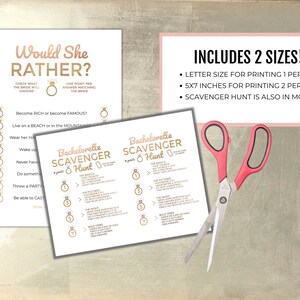 7 Rose Gold Bachelorette Party Games Bundle - Etsy