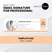 Realtor Email Signature Template for Canva, Simple Neutral Real Estate ...