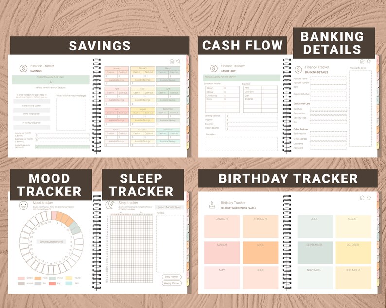 Google Slides / Powerpoint Digital Planner With Hyperlinks | Etsy