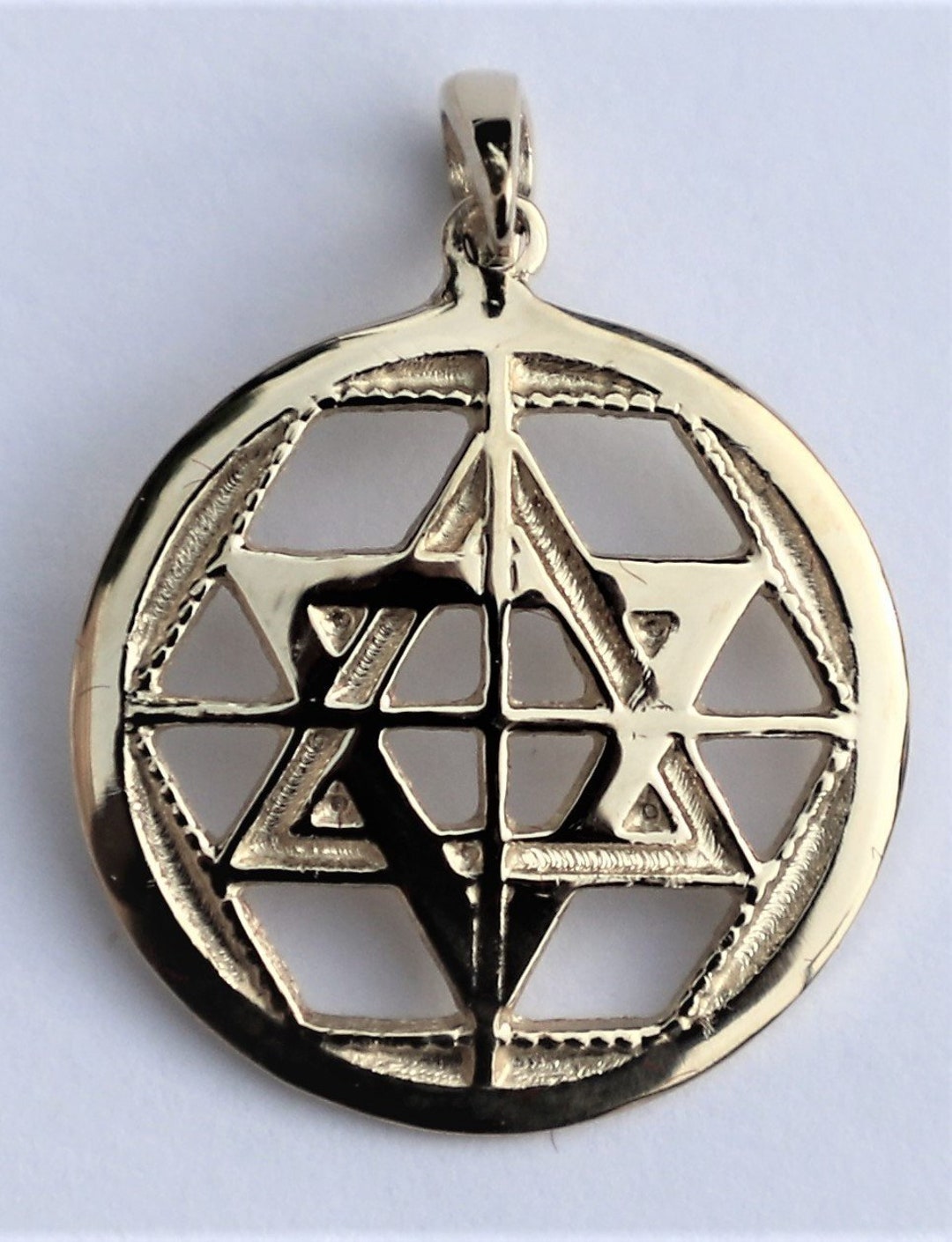 Martinist Medallion Universal Pentacle Pendant of High Protection in ...