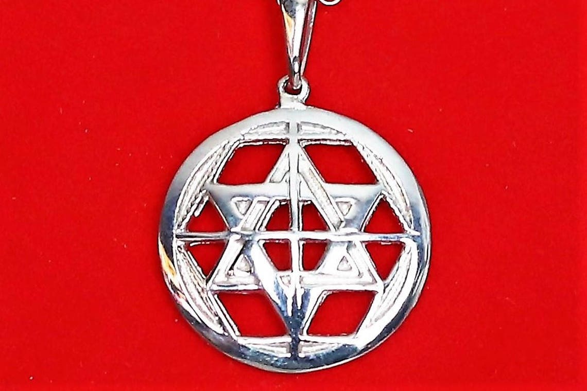 Martinist Medallion Universal Pentacle Pendant of High Protection in ...