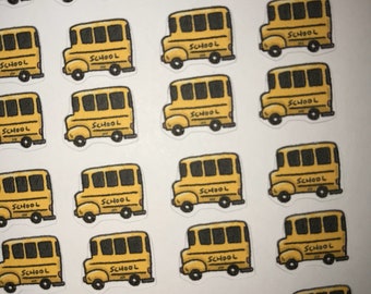 School bus stickers | Etsy