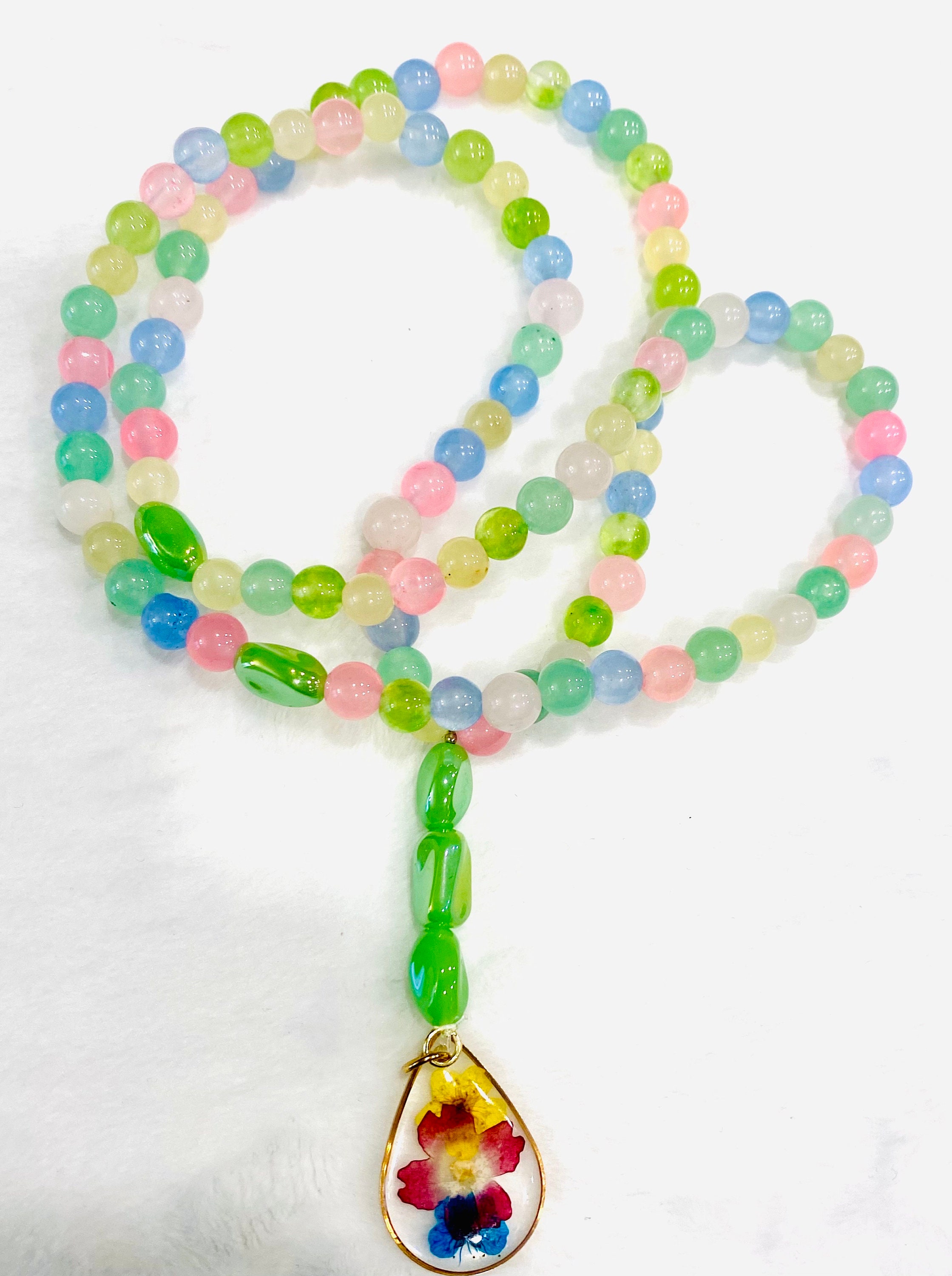 Pastel Glass Tasbih (prayer Beads) - Etsy