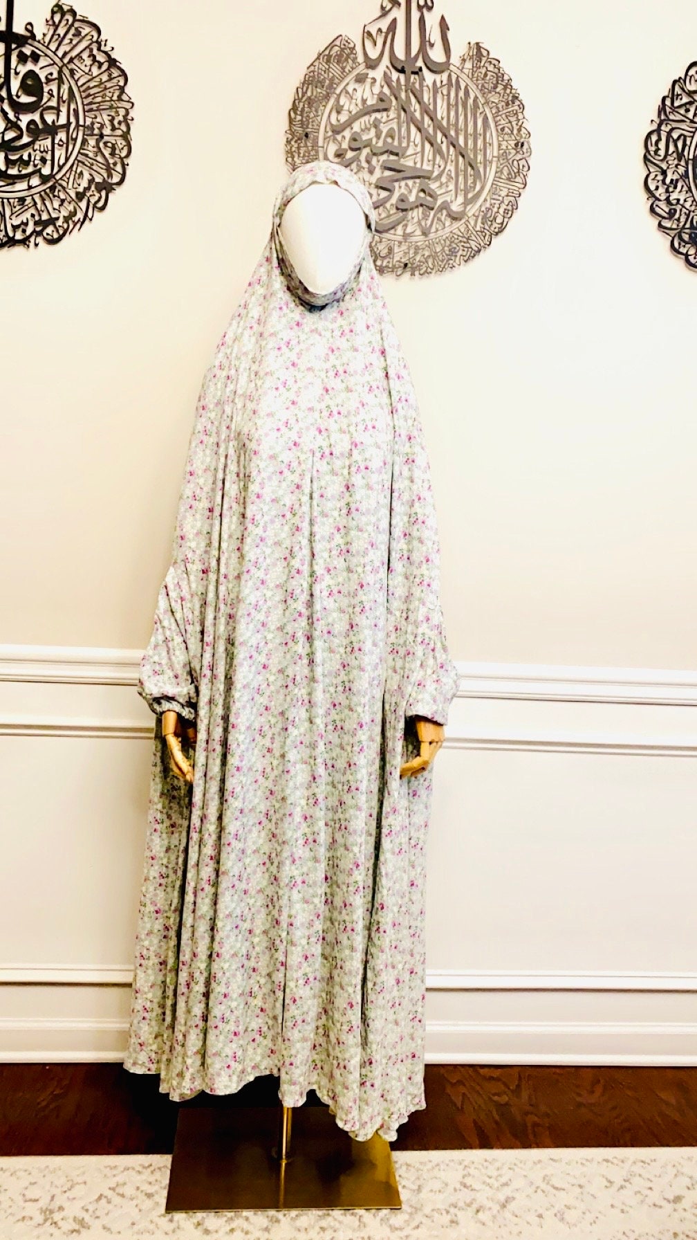 Womens Salah Dress With Sleeves namaz Chaddar - Etsy