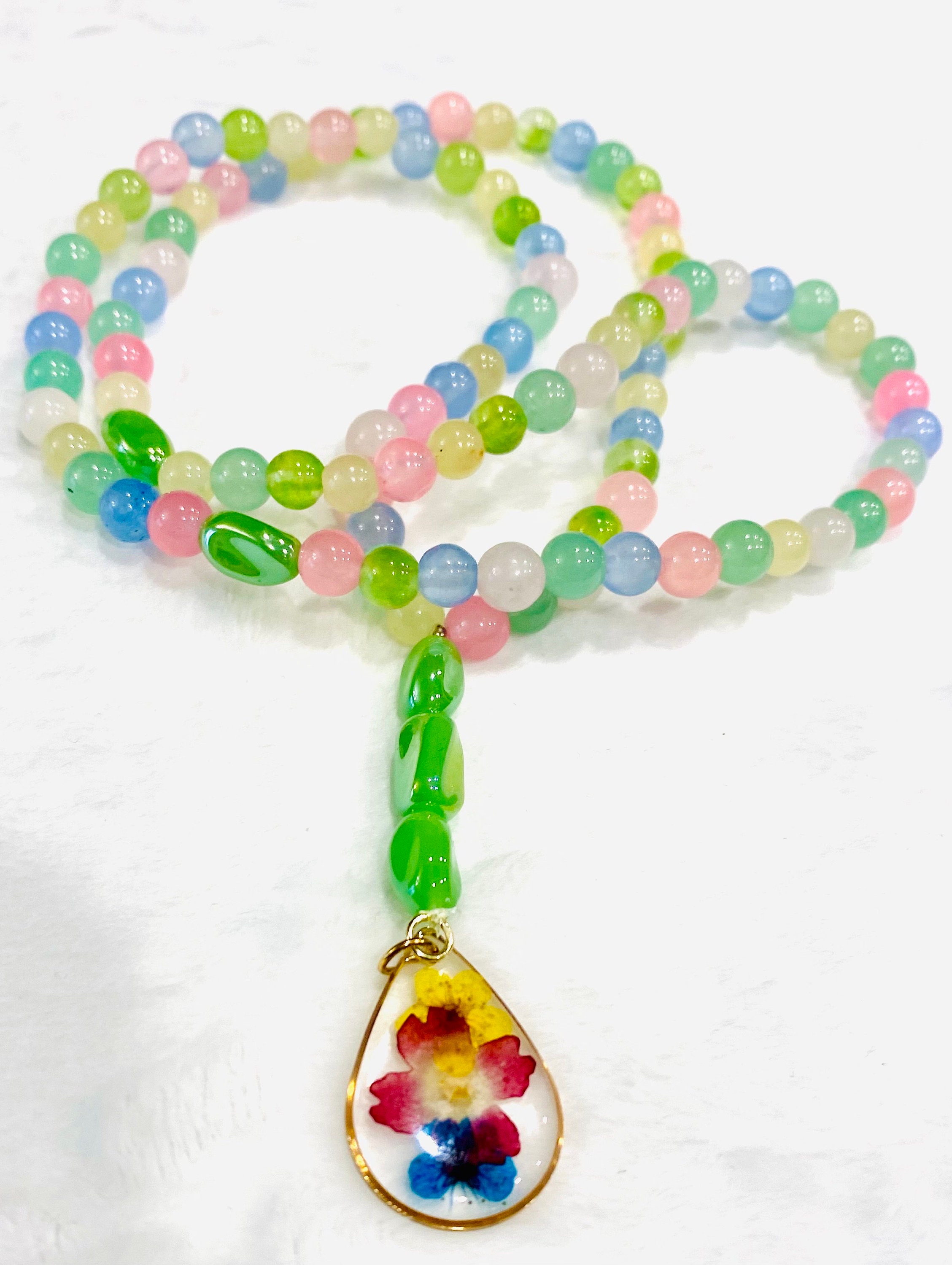 Pastel Glass Tasbih (prayer Beads) - Etsy