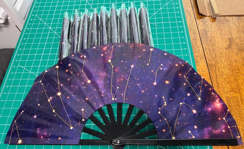 Custom Clack Hand Fan Bulk Order – Personalized Design, 13 Inch - Qty ...