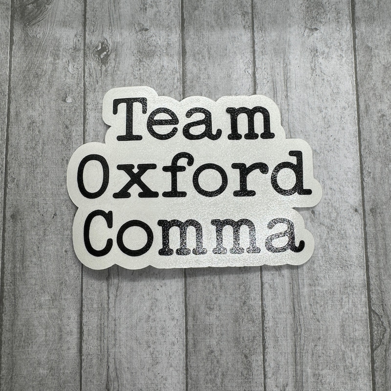 Oxford Comma - Etsy