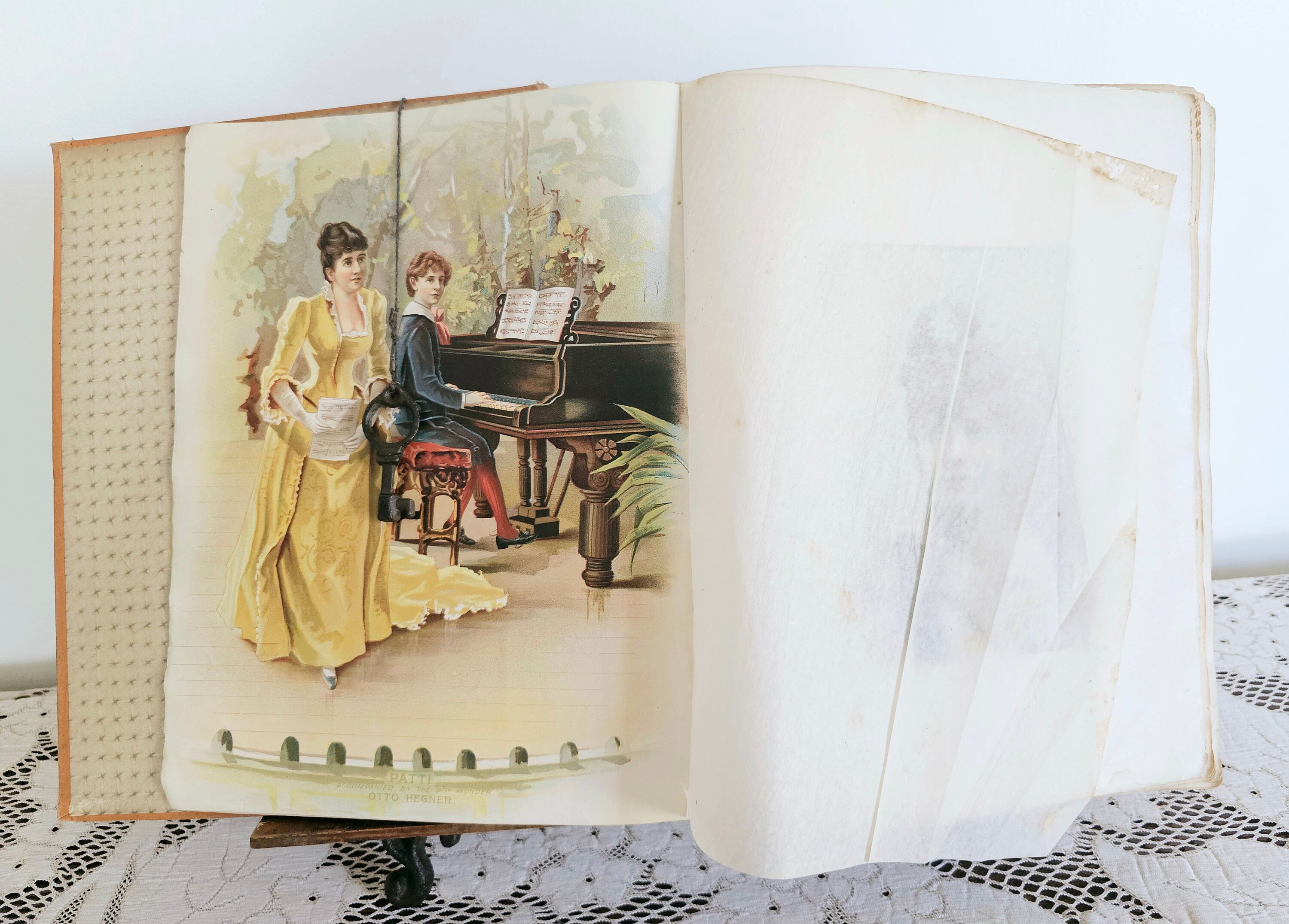 Antique 1891 Our Hearts' Delight: Sweet Melodies of the Past and ...