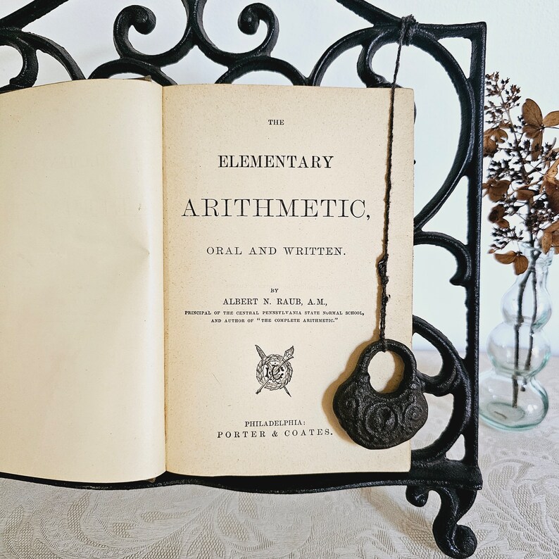 1920s School Book, Vintage Math Book, School Accounting Book, Antique ...