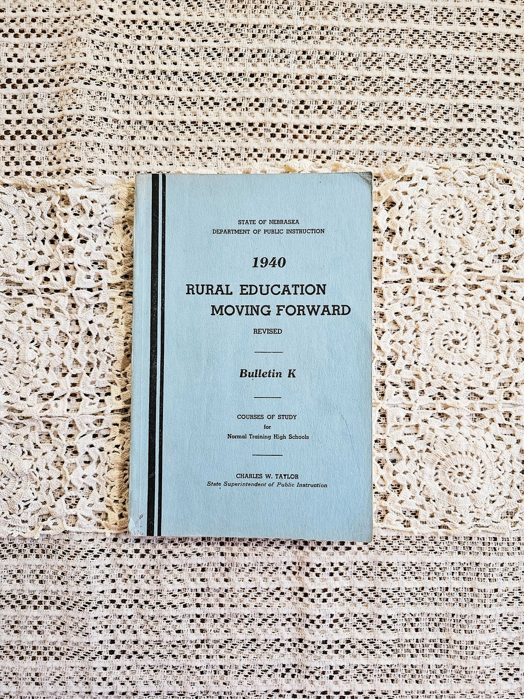 1940s Rural Education School Book Nebraska School Book Retro - Etsy