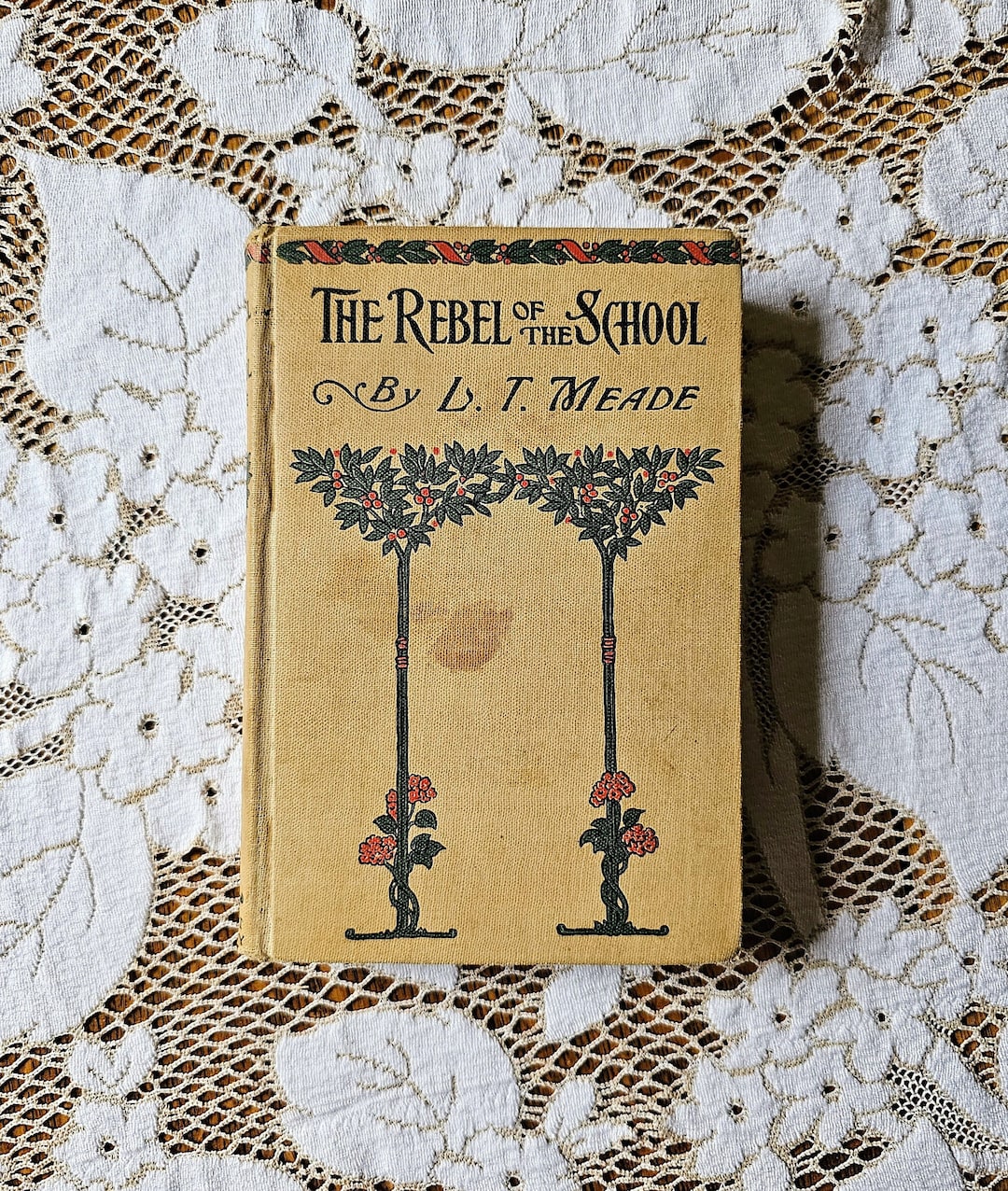 Vintage 1900s Book the Rebel of the School L T Meade - Etsy
